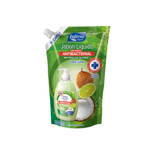 Jabón Líquido Antibacterial Coco y Lima | Preunic
