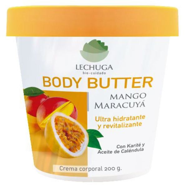 Lechuga Body Butter Mango Maracuya 200 ML | Preunic