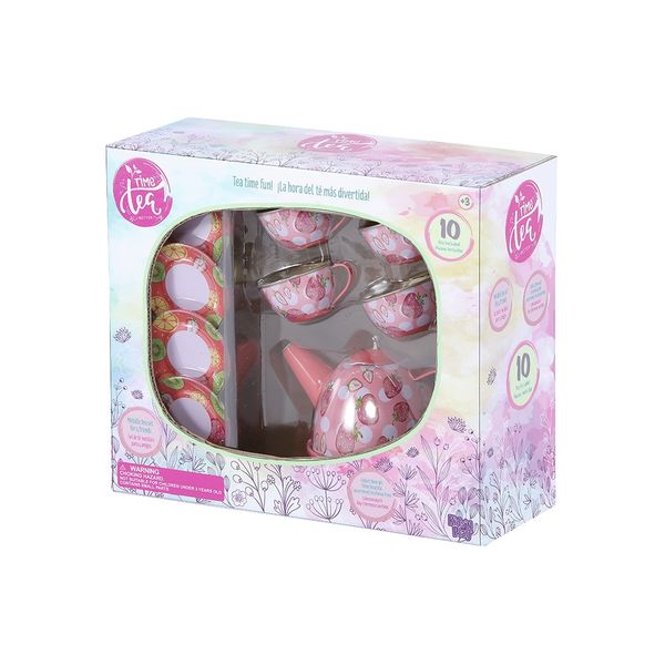 Set de té metálico 10 pcs | Preunic