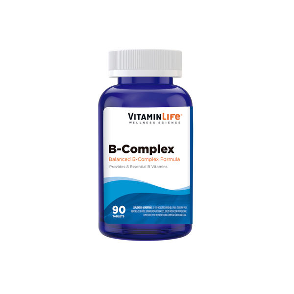 Multivitamínico Complejo B 90 Comprimidos VitaminLife | Preunic
