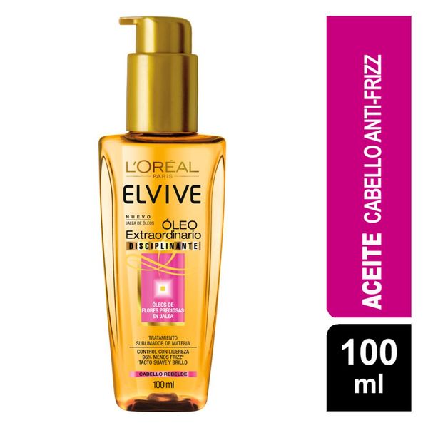 Aceite Oleo Extraordinario Disciplinante 100Ml Elvive | Preunic