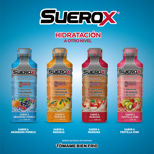 Suerox Naranja Recupera Electrolitos e Hidrata 630ML | Preunic