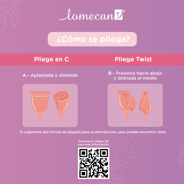 LOMECAN Copa Menstrual Talla 1 - Protección segura y cómoda para tu período