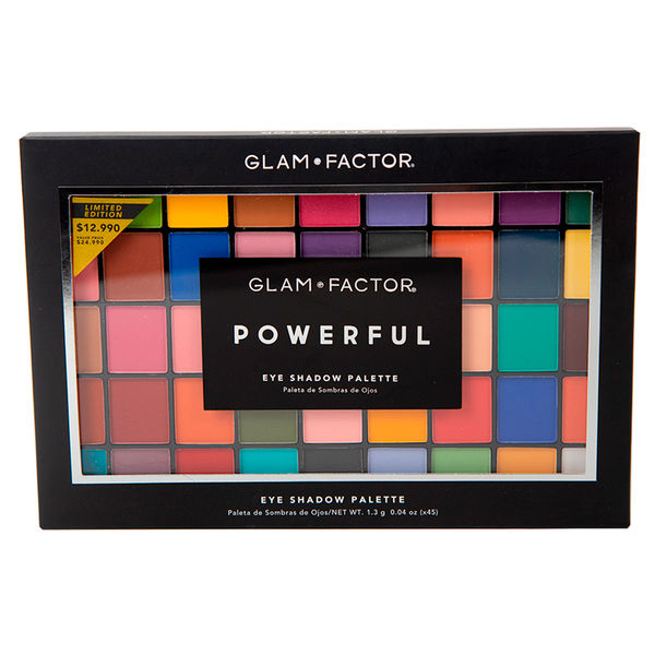 Glam Factor Paleta De Sombras De Ojos Powerful | Preunic