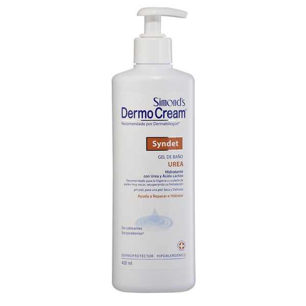 Simonds syndet gel dermocream jab.urea ac.l.x400ml | Preunic