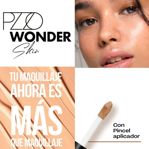 Corrector De Ojeras Wonder Skin Concealer Medium Petrizzio | Preunic