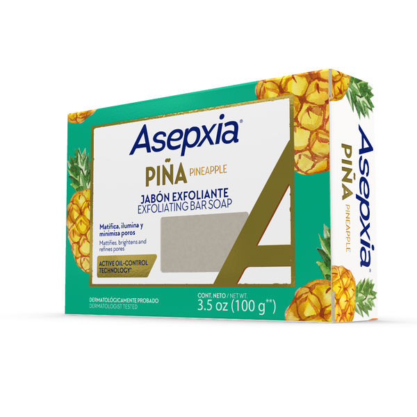 Asepxia Piña Jabon Exfolianate Barra 100 Gr | Preunic