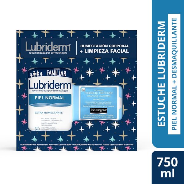 Lubriderm® Piel Normal Promopack 750 Ml + Wipes Neutrogena | Preunic