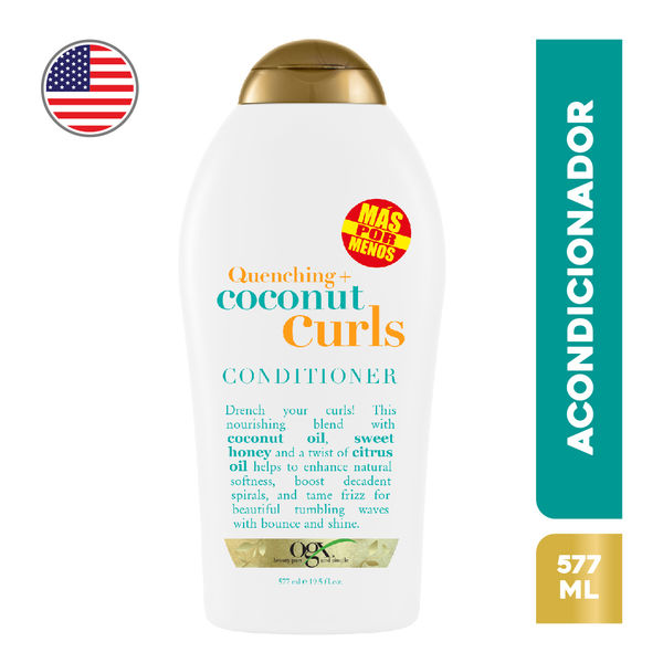 Ogx Acondicionador Coconut Curls 577 Ml