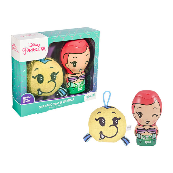 Shampoo 2 en 1 Ariel+Esponja Flounder