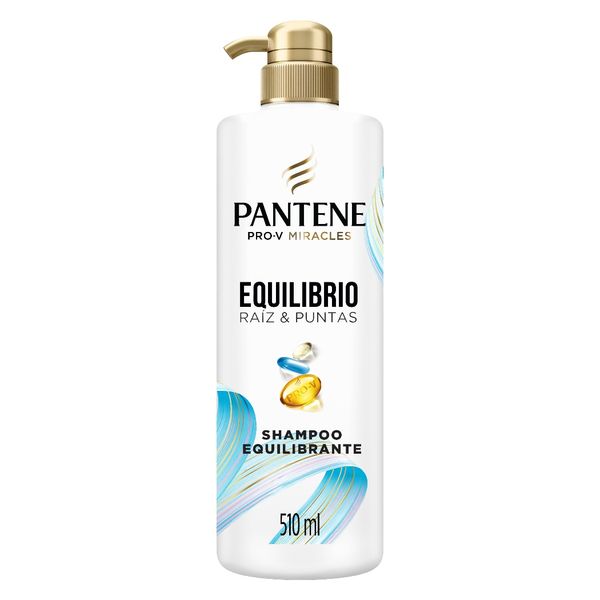 Shampoo Equilibrante Pantene Pro-V Miracles Equilibrio Raíz y Puntas 510 ml