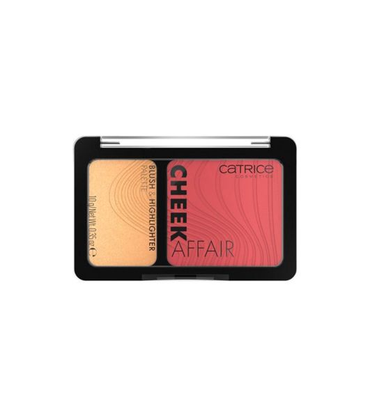 Paleta Duo Para Rostro Catrice Cheek Affair Colorete E Iluminador N ...