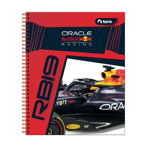 Cuaderno Clasico Redbull Racing 7M 100H Torre