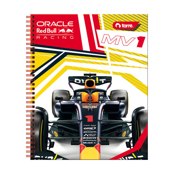 Cuaderno Clasico Redbull Racing 7M 100H Torre