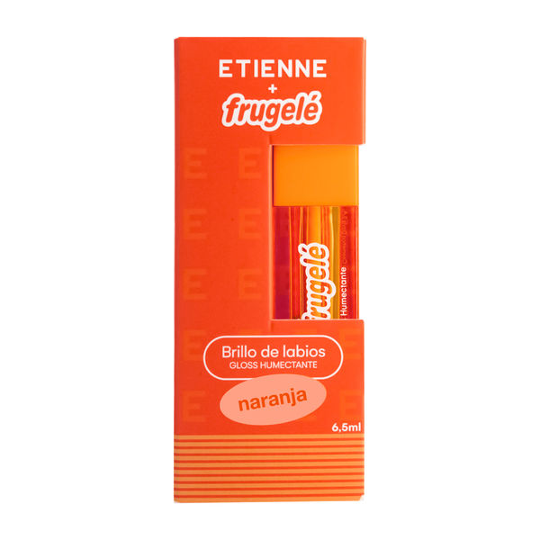 Lip Gloss Etienne Frugele Candy Naranja N°01