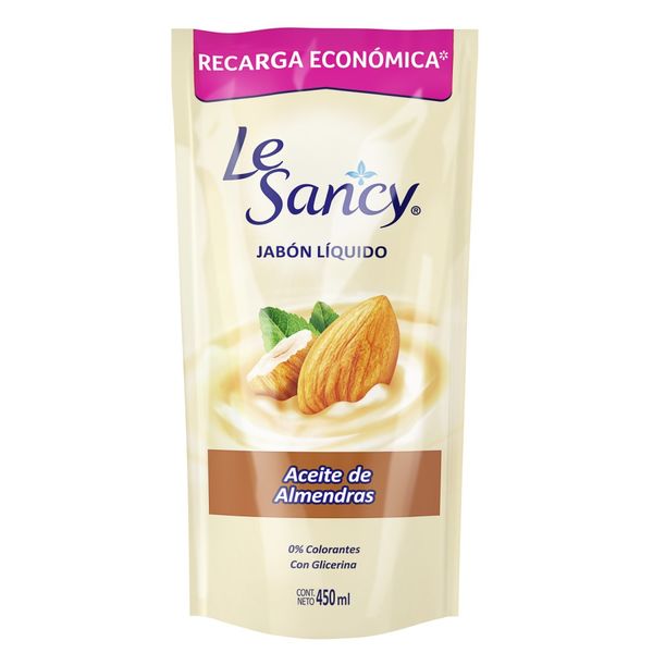 Le Sancy Jabon Liquido Almendra DP 450ml