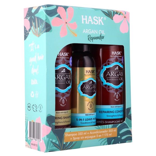 Hask Set Capilar Argan Oil Reparador