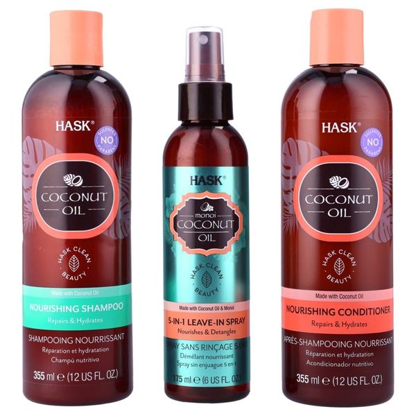 Hask Set Capilar Coconut Y Monoi Oil Nutritiva