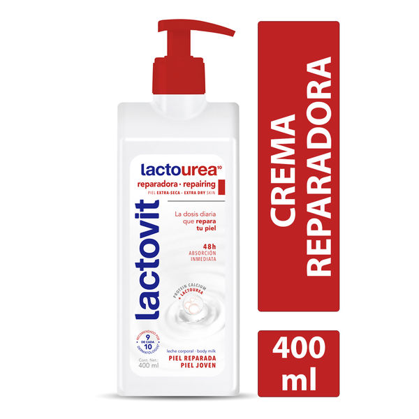 Crema Corporal Lactovit Lactourea 400 Ml | Preunic.cl