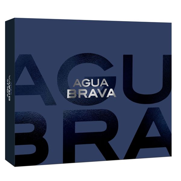 Set Perfume Hombre Agua Brava Azul + Desodorante 150 Ml
