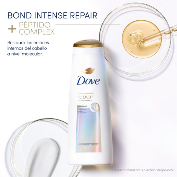 Shampoo Dove Bond Intense 400 ml | Preunic.cl