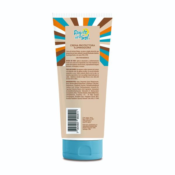 Protector Solar Petrizzio Ozono Radiance Iluminadora Fps 30 190 Gr