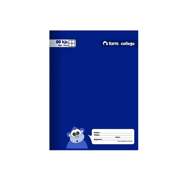 Cuaderno College de 80 hojas | Preunic